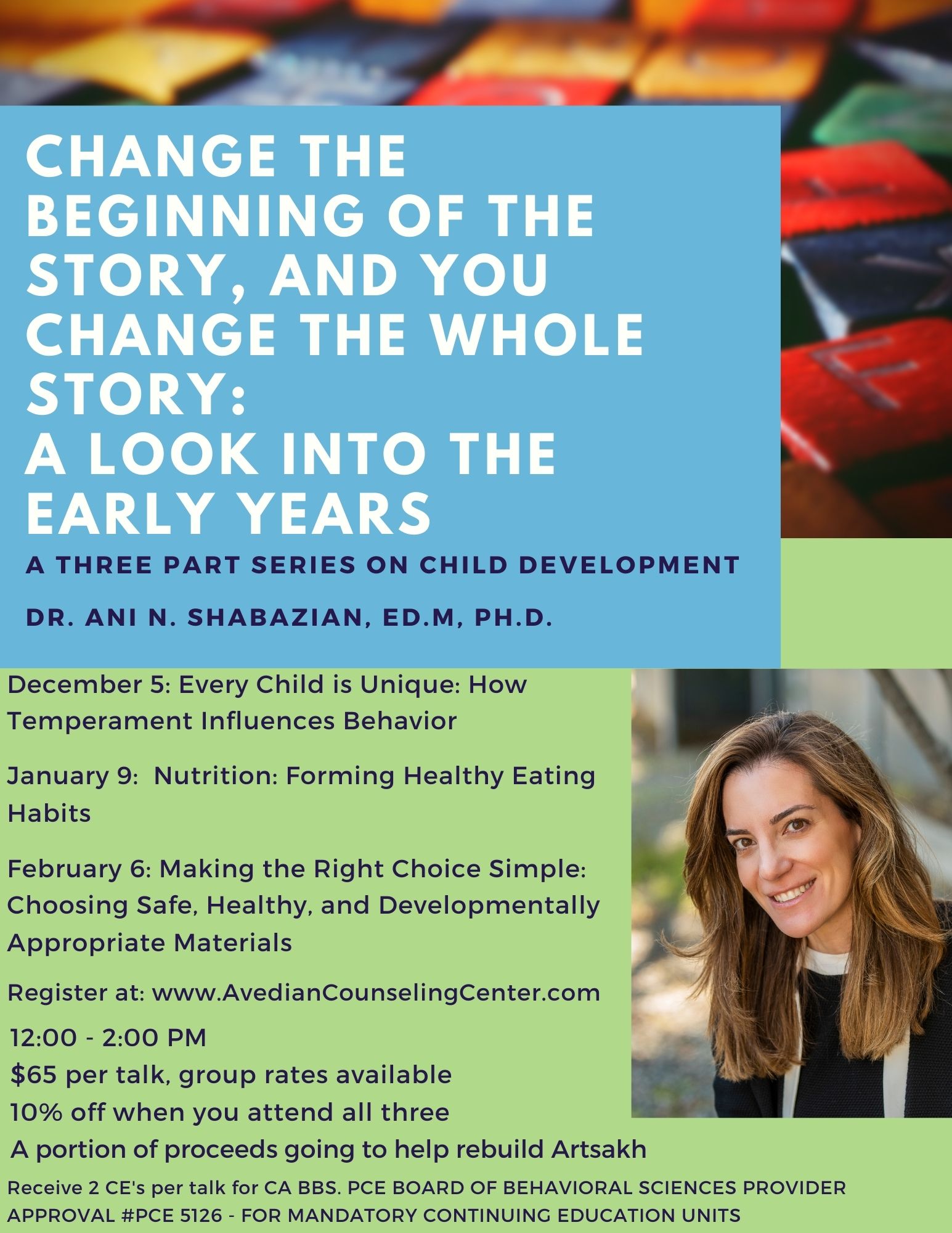 Event Registration - Avedian Counseling Center